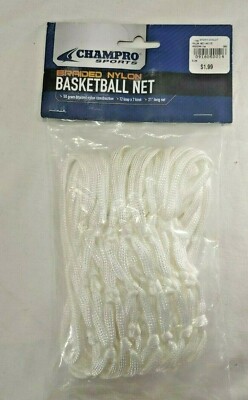 Champro Sports Braided Nylon Basketball Net- NEW, 21" long net | eBay