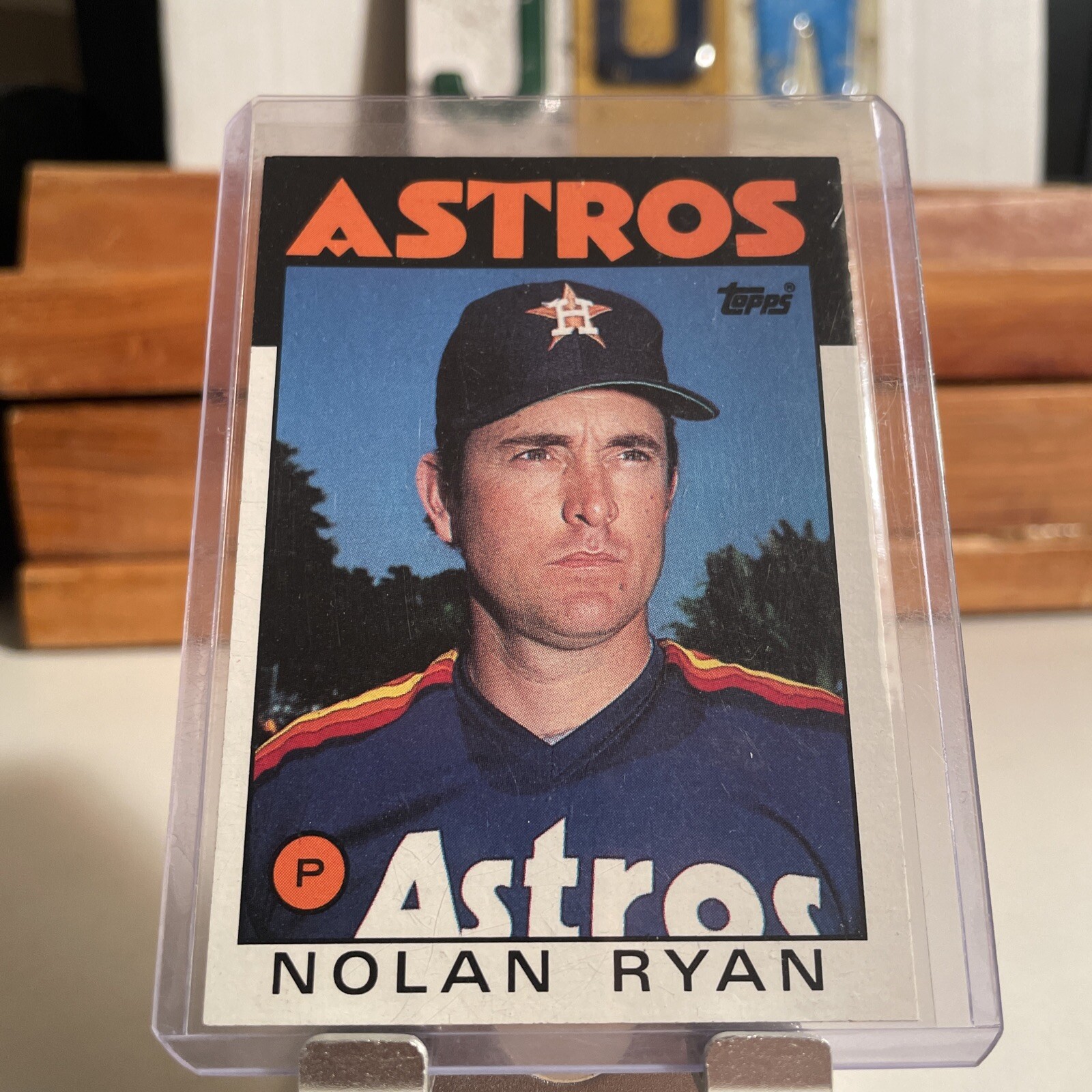 Nolan Ryan 1986 Topps #100 Houston Astros | eBay