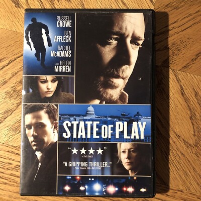 State of Play (DVD, 2009) 25195040075| eBay
