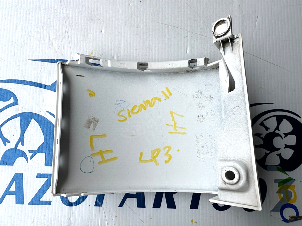 2011-2020 TOYOTA SIENNA REAR LEFT BUMPER QUARTER TRIM CORNER PANEL ...