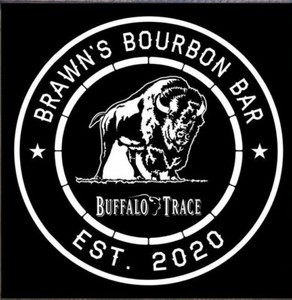 Custom Buffalo Trace LED Bar Sign Personalized, Home bar pub Sign ...