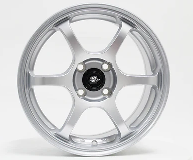 MST MT40 Rim 15X6.5 4X100 Offset 38 Gloss Silver (Quantity of 4) | eBay