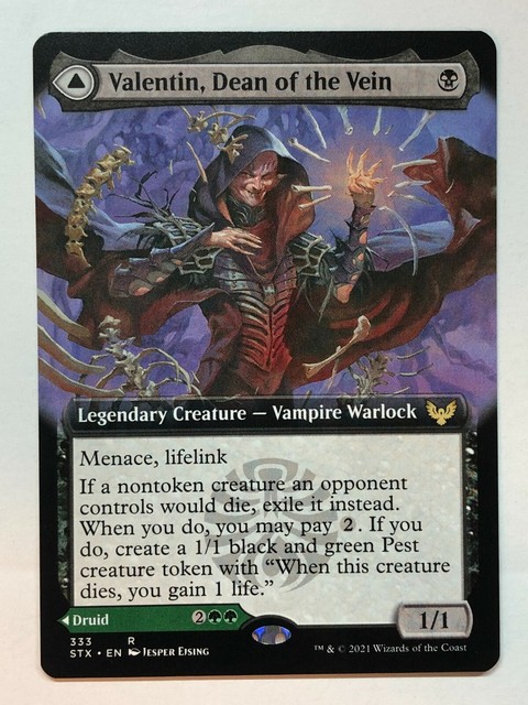 MTG Valentin, Dean of the Vein // Lisette, Dean of the Root Strixhaven ...