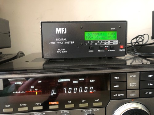 MFJ 826B Digital SWR / Power Meter ( Working order ) | eBay UK