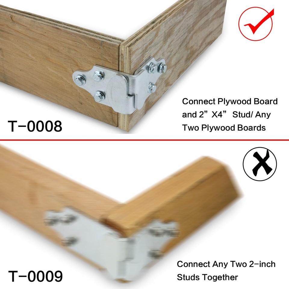 8 PC Utility Trailer Rack Wood Panel Sides, Stake Bed Gate Latch Corner ...