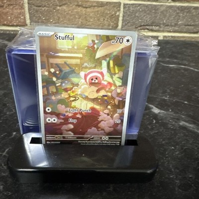 Pokémon TCG Stufful 154/132 Mega Evolutions Secret Rare NM Pack Fresh ...