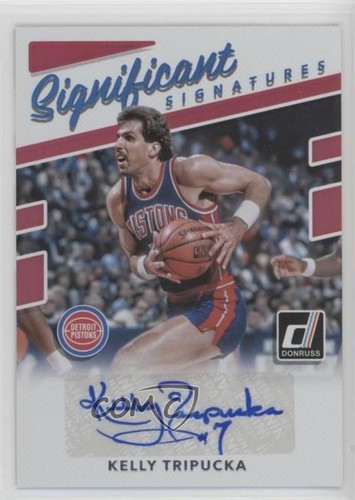 2017-18 Panini Donruss - Significant Signatures Kelly Tripucka #SS-KT ...