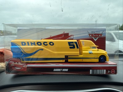 Disney Pixar Cars CRUZ RAMIREZ HAULER CARDREY WONG DINOCO #51 YELLOW ...