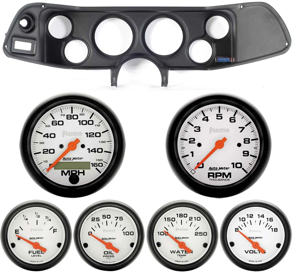 2nd Generation Camaro Custom Aftermarket Dash Gauges, 43% OFF