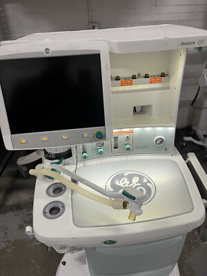 GE Avance CS2 Anesthesia Machine - SW 10.01 | eBay