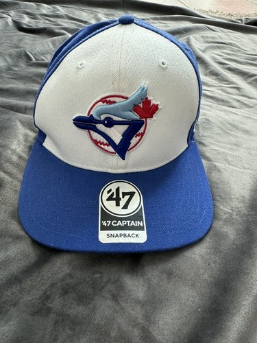 Toronto Blue Jays Mens Baseball Captain 47 Snapback Hat New With Tags ...