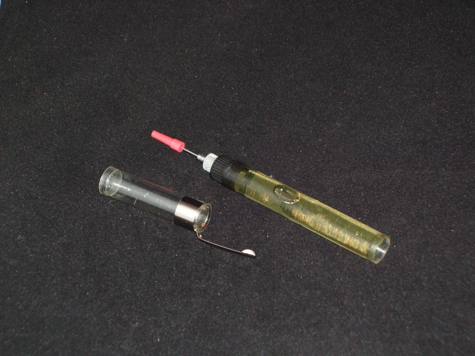 25 pcs.Precision Pinpoint refillable oiler pen w/oil-1" needle #OIL355 ...