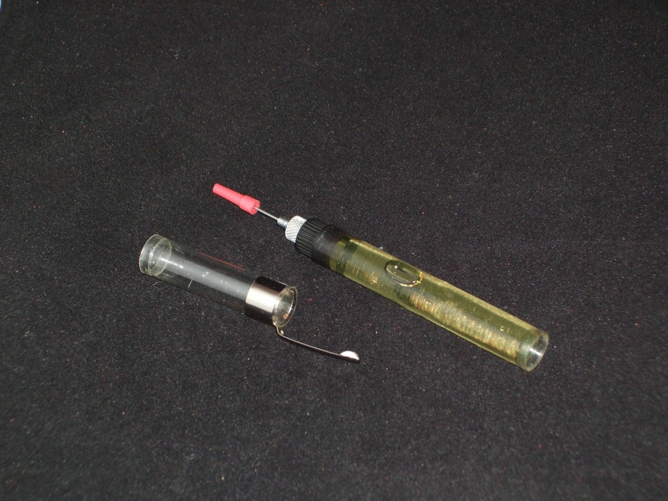 25 pcs.Precision Pinpoint refillable oiler pen w/oil-1" needle #OIL355 ...