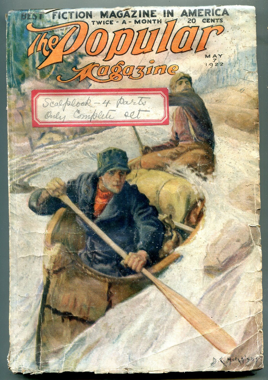 PULP: Popular Pulp Magazine May 7 1922-Theodore Goodridge Roberts-Dane ...