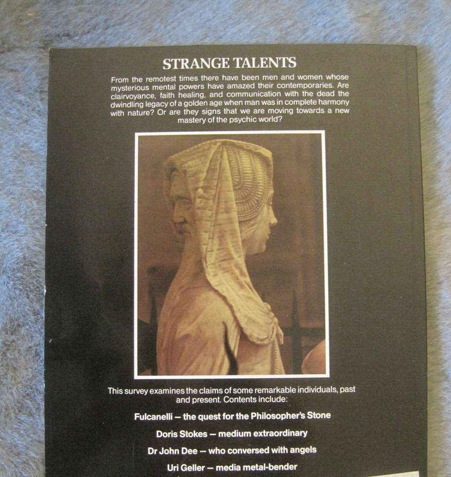STRANGE TALENTS - PEOPLE WITH PARANORMAL MENTAL POWERS BOOK | eBay