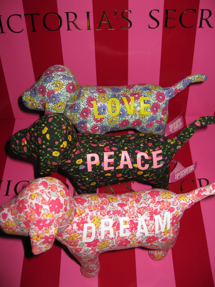 1x Victoria's Secret PINK MINI DOG *YOU CHOOSE* Assorted COLLECTIBLE ...
