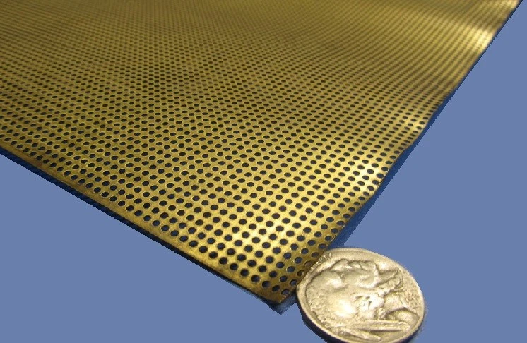 Perforated Bronze Sheet