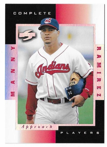 1998 Score Baseball Manny Ramirez Complete Players Card #10A Cleveland ...