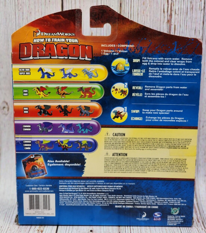 Walmart Exclusive HOW TO TRAIN YOUR DRAGON Volcano Playset NEW IN BOX ...