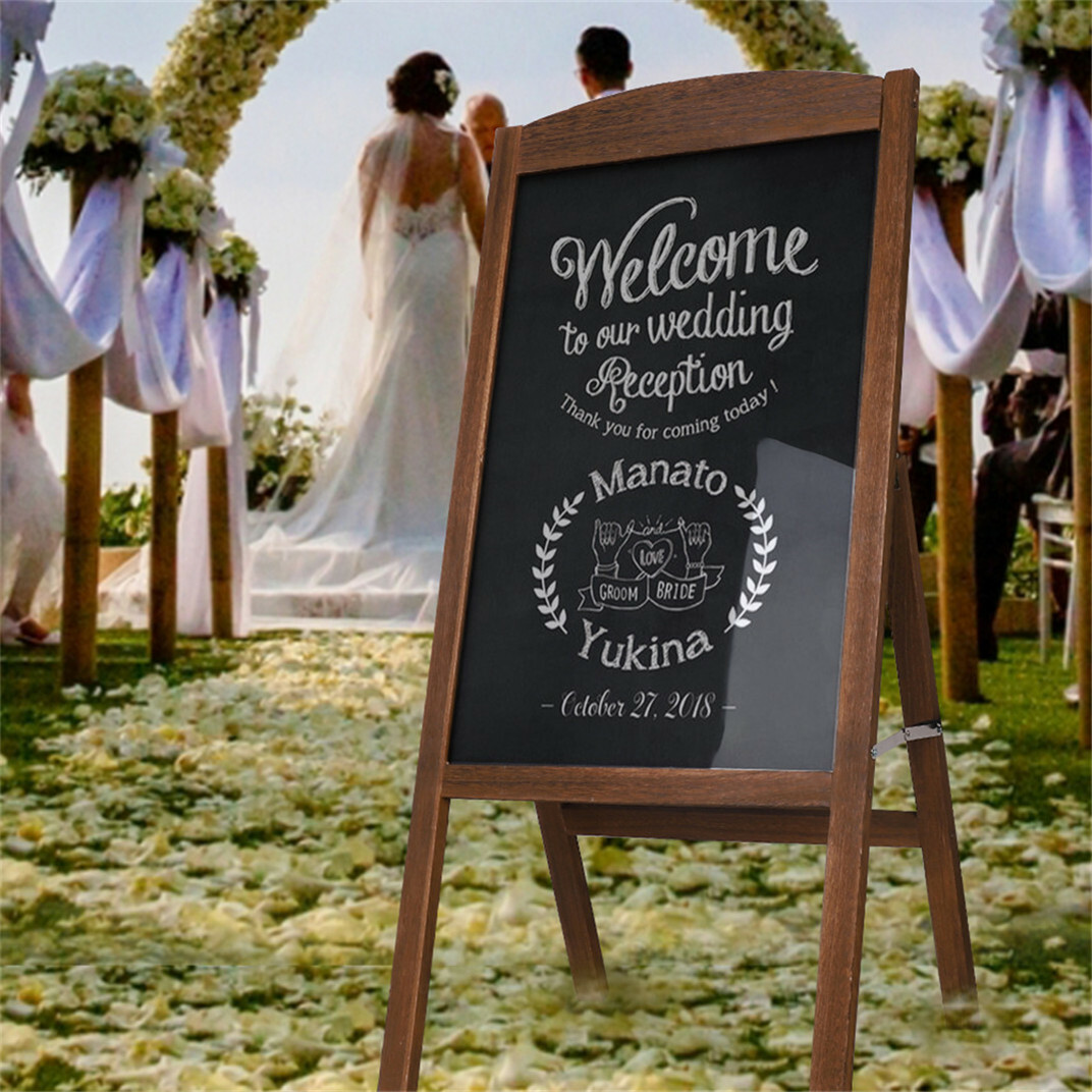 Rustic Wedding Chalkboard Signs 20 + Creative Wedding Sign Ideas