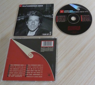 CD ALBUM FIELD COMMANDER COHEN TOUR OF 1979 LEONARD COHEN 12 TITRES ...