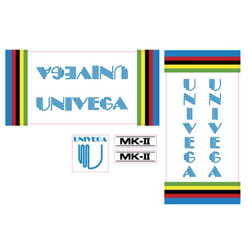 1985 Univega MK-2 BMX decal set | eBay Australia