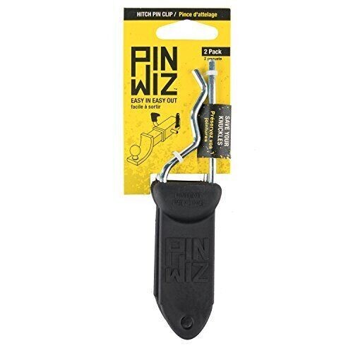 PIN WIZ Trailer Hitch Pin Clips Rubber Grip Truck Trailer Boat 25382 19 ...