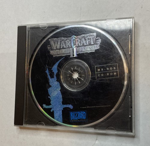 Warcraft 2 II Two Tides of Darkness 1995 Blizzard Game CD-ROM MS-DOS | eBay
