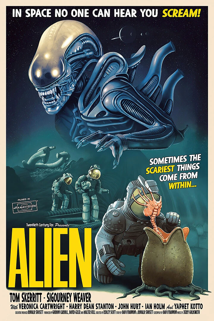 Alien 1 Movie Poster