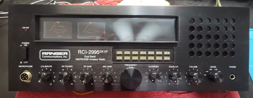 RCI-2995 DX CF -- Complete Front panel assembly ONLY (Green Display) | eBay