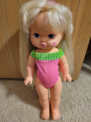 Vintage Lil Miss Magic Hair Doll Blonde Rainbow Highlights 80s 1988 ...