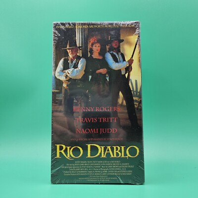 Rio Diablo (VHS, 1999) Kenny Rogers, Travis Tritt, Naomi Judd BRAND NEW ...