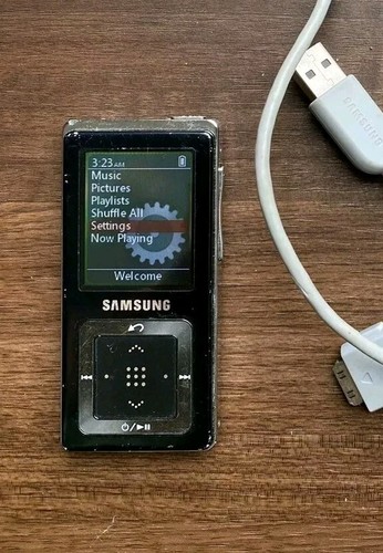 Samsung YP-Z5 MP3 Player 4Gb Black Tested And Working | eBay