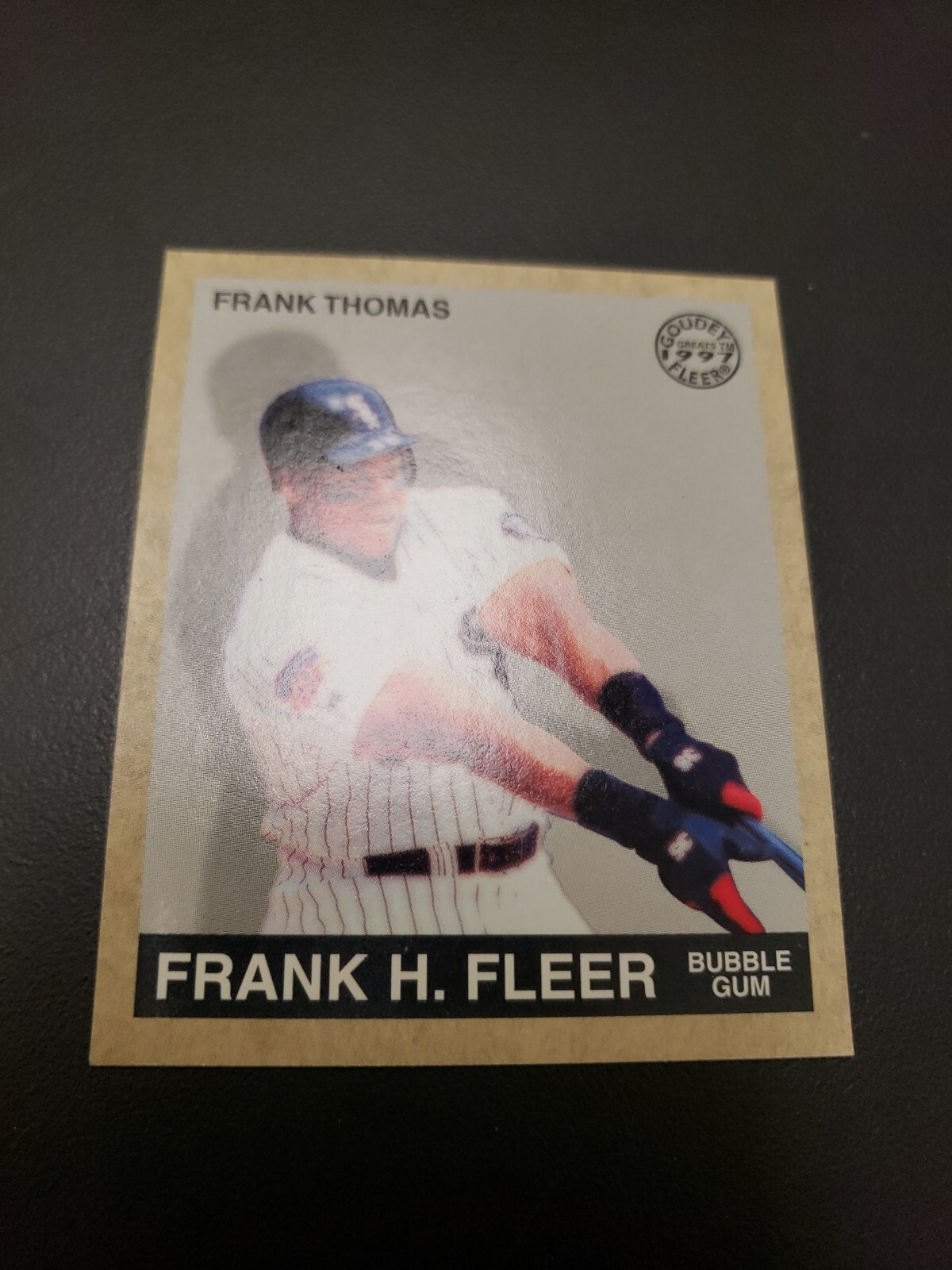 FRANK THOMAS 1997 Fleer Frank H. Fleer Bubble Gum Card #14 of 15 *2127 ...