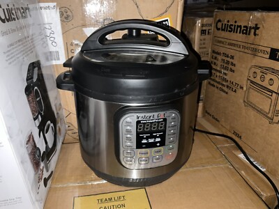 Instant Insta Pot Duo 60 V2, 6 Quart Multi-Use Pressure Cooker ...