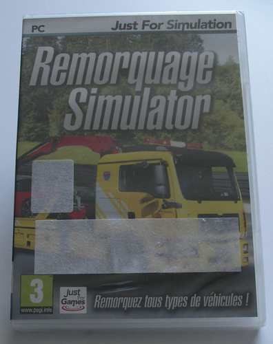Remorquage Simulator tous types véhicules JEU PC CD ROM SIMULATION NEUF ...