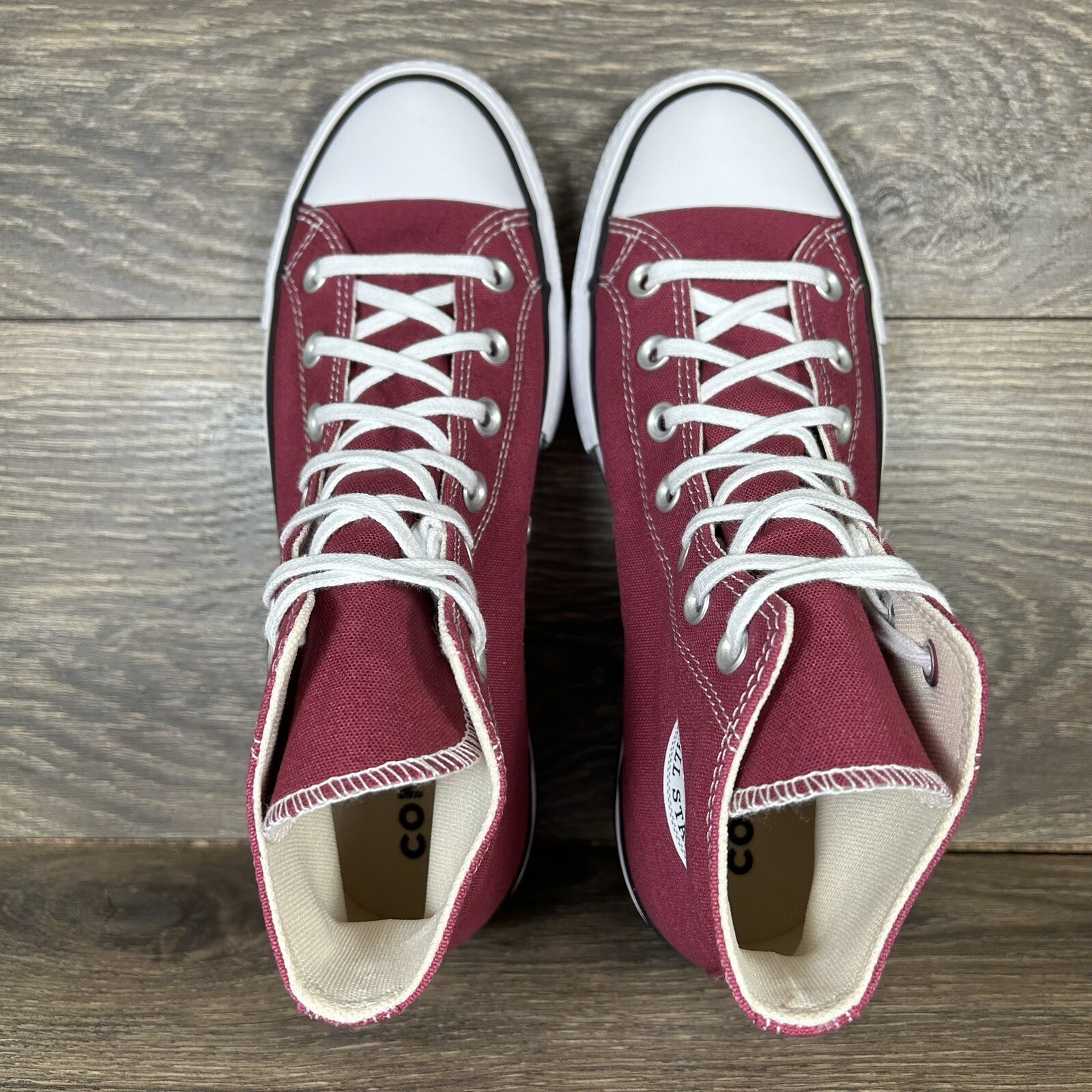 Converse Women's Chuck Taylor All Star Lift Berry Platform Sneakers ...