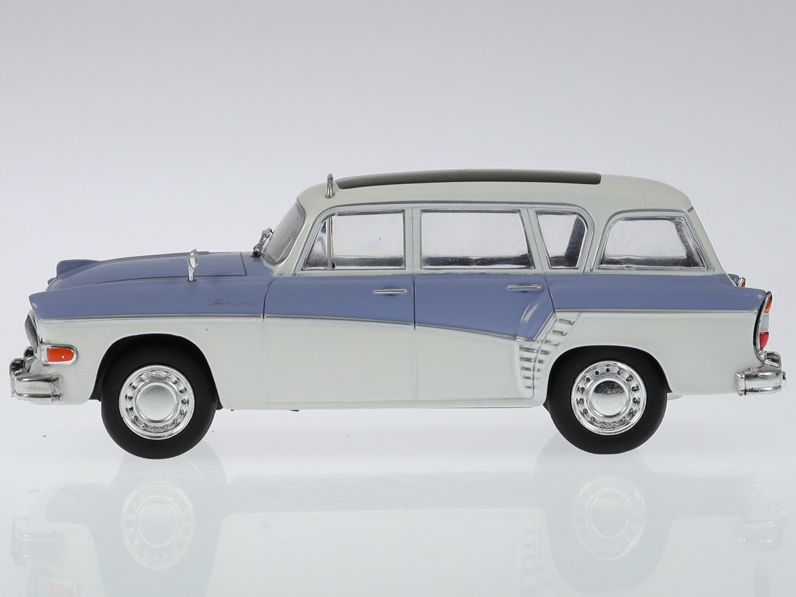 Sachsenring P240 Kombi blau DDR Ostalgie Modellauto 7230039 Atlas 1:43 ...