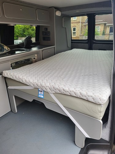Deluxe Campervan Mattress Topper For Rock ‘N’ Roll bed. T4, T5, T6, T6 ...