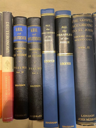 Lot of 17 Commentaries, Books on Old / New Testament | eBay