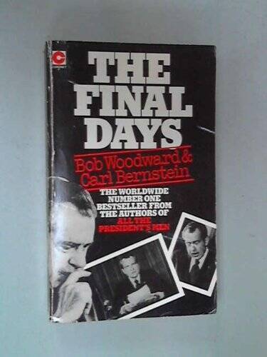 The Final Days - Paperback By Woodward, Bob - GOOD 9780380008445 | eBay