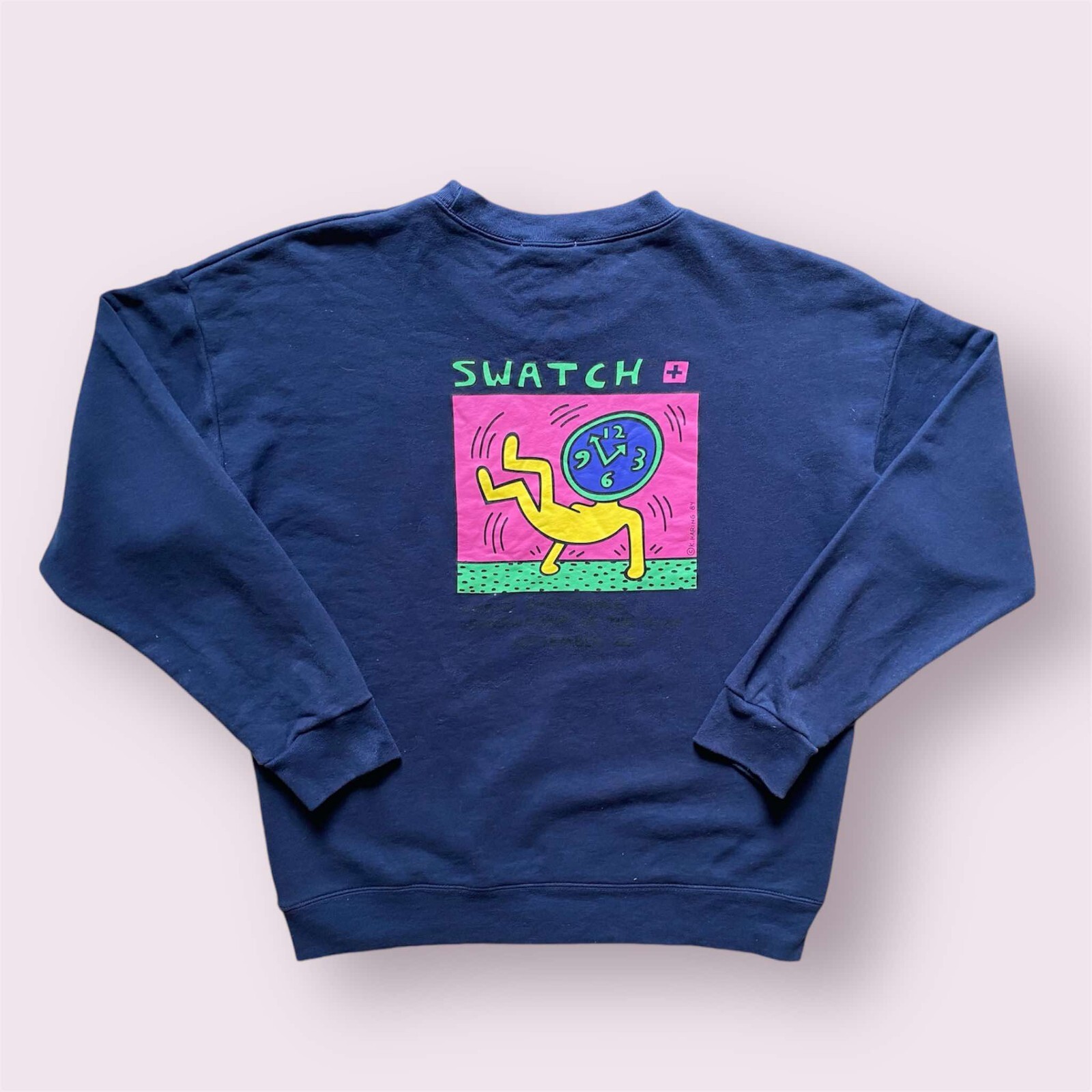 Vintage Keith Haring Swatch World Breakdance Champion… - Gem