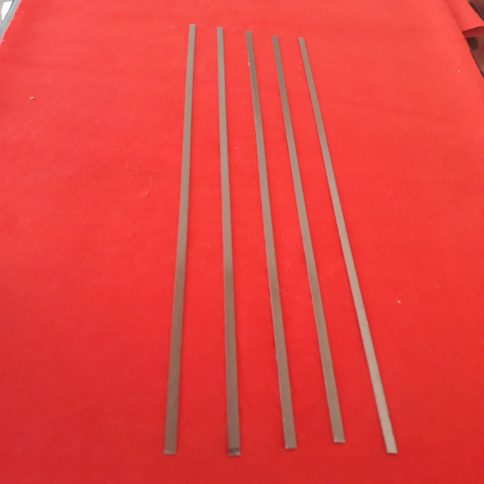 Spring steel strip Spring band steel 6.00mm x.50mm X 450mm CS95 carbon ...