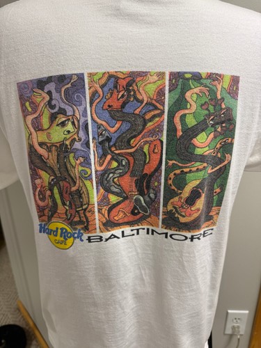 HARD ROCK CAFE BALTIMORE HEAVY TEE LARGE | eBay
