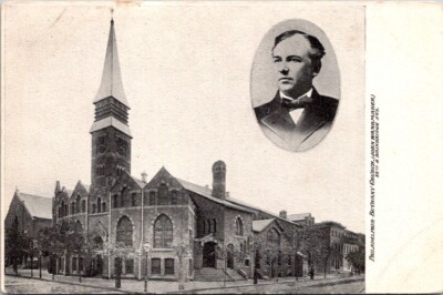 Postcard Philadelphia Bethany Church Inset John Wannamaker Pennsylvania ...
