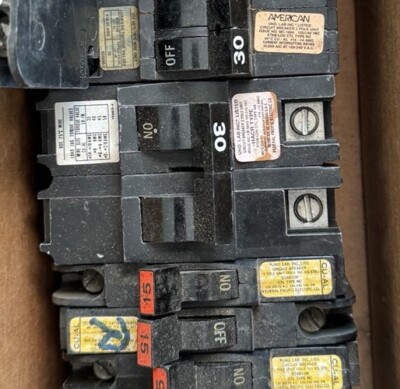 2 pole 30A 220V Stab-lok- Type NA Circuit Breaker, Used | eBay