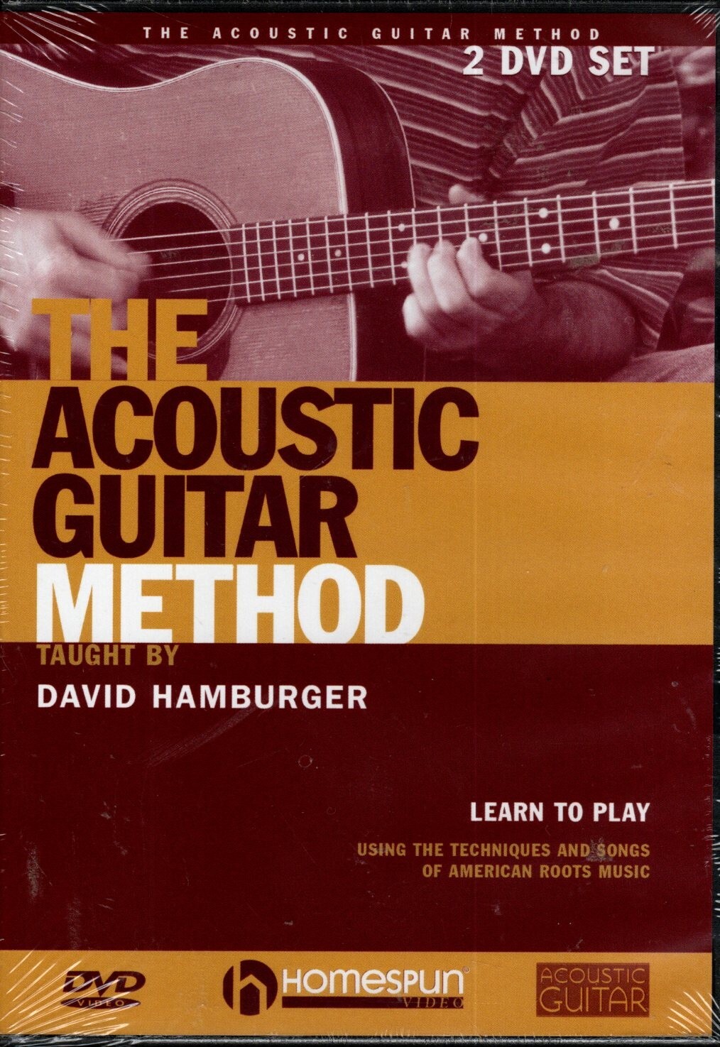 David Hamburger: The Acoustic Guitar Method (DVD, 2005, 2-Disc Set) for ...