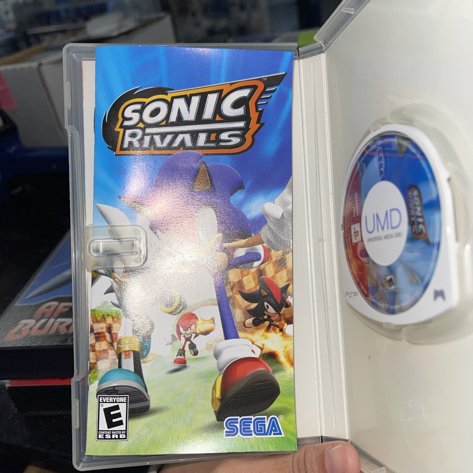 PSP Sonic Rivals (Sony PSP, Game) PlayStation Portable Sega Greatest ...