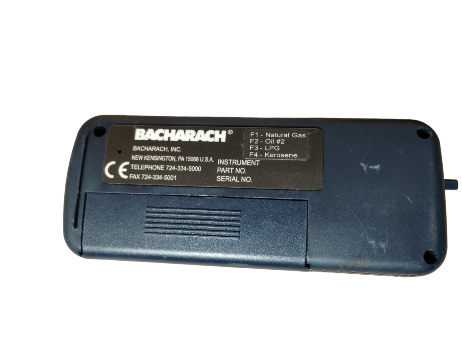 Pre-Own Bacharach Fyrite Tech Analyzer 24-7236 Powers Up New Batteries ...