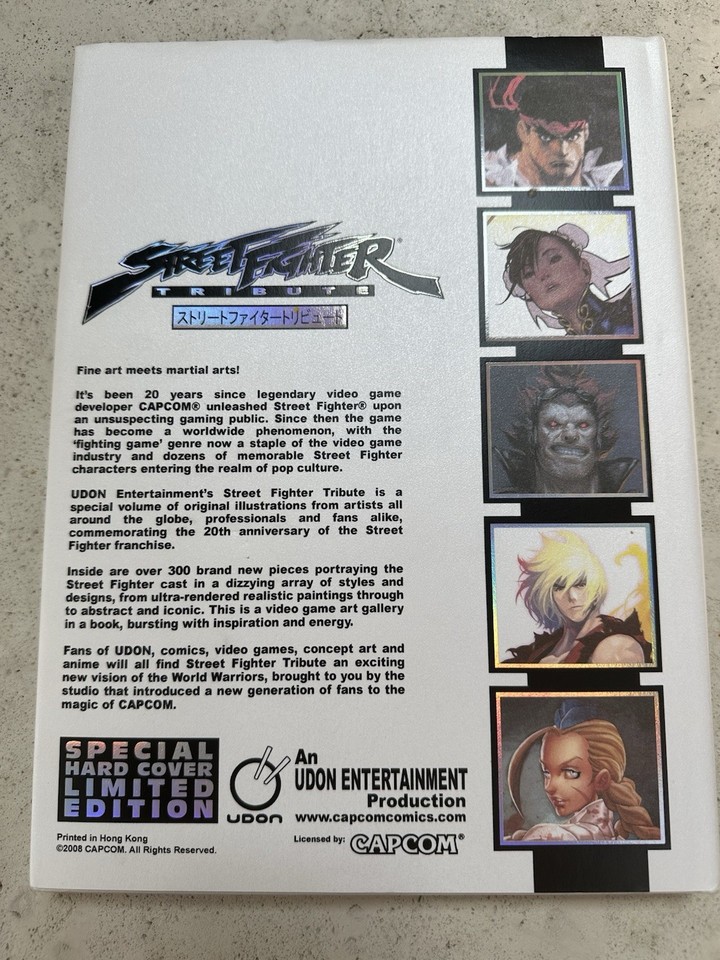 Street Fighter Tribute Limited Edition SDCC Udon Comics rare book | eBay